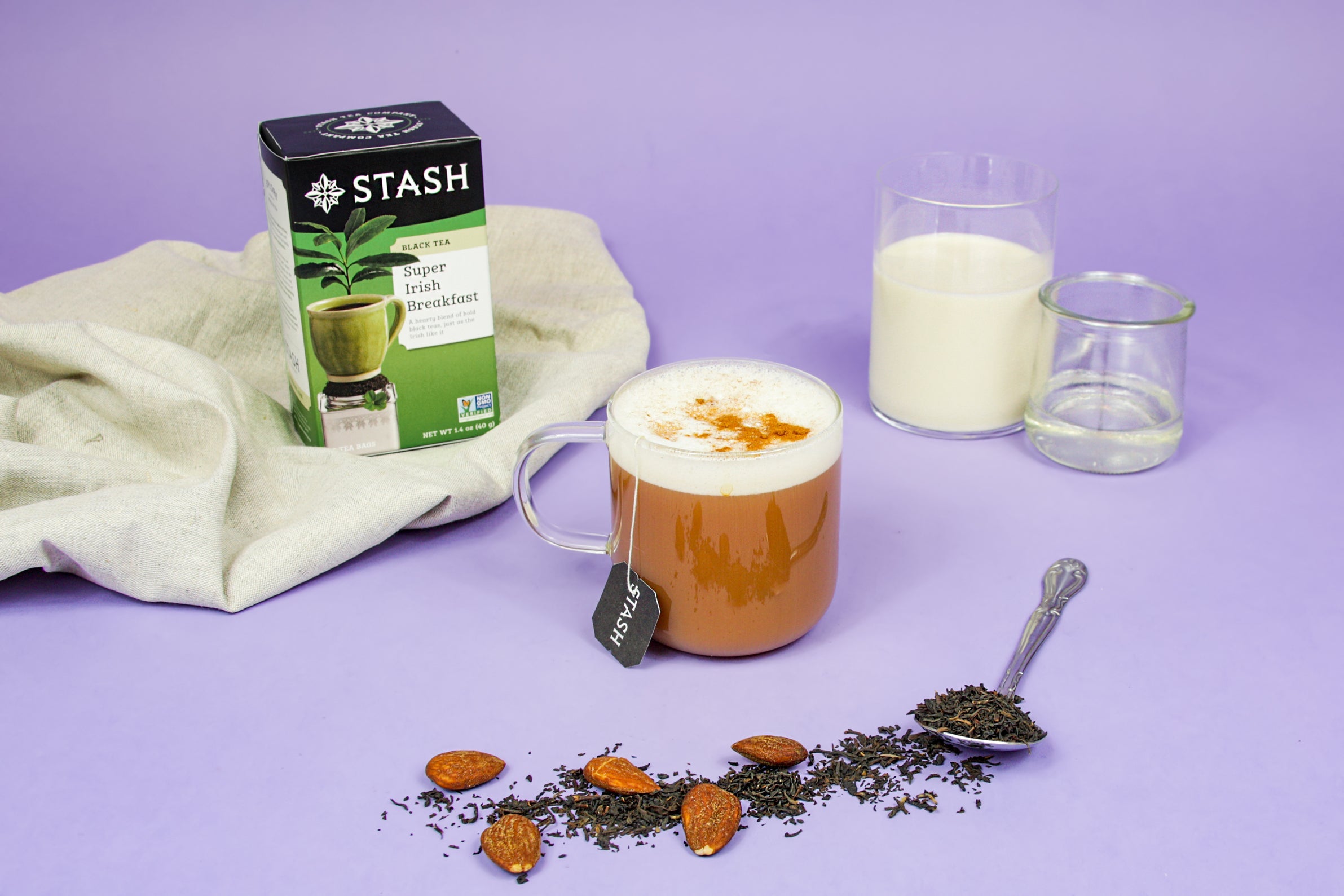 Almond Tea Latte Recipe | Stash Tea – Stash Tea Canada