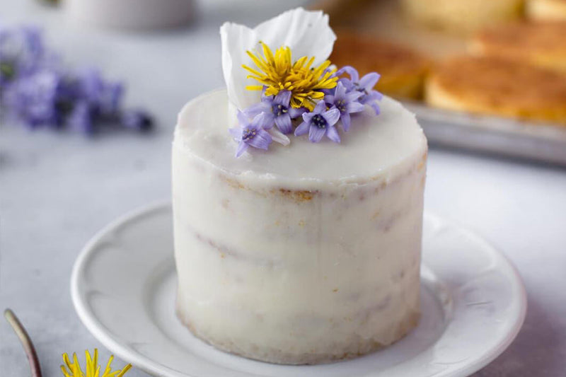 Dandelion-Tea Frosted Mini Cakes Recipe | Stash Tea – Stash Tea Canada
