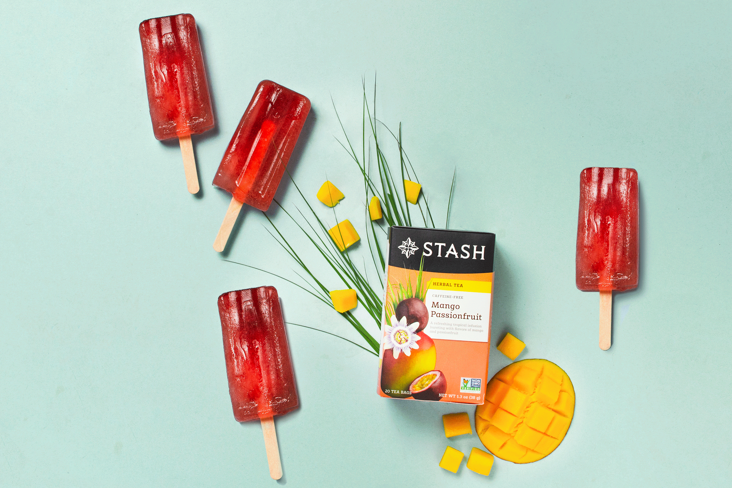 Mango Passionfruit Tea Popsicles – Stash Tea Canada