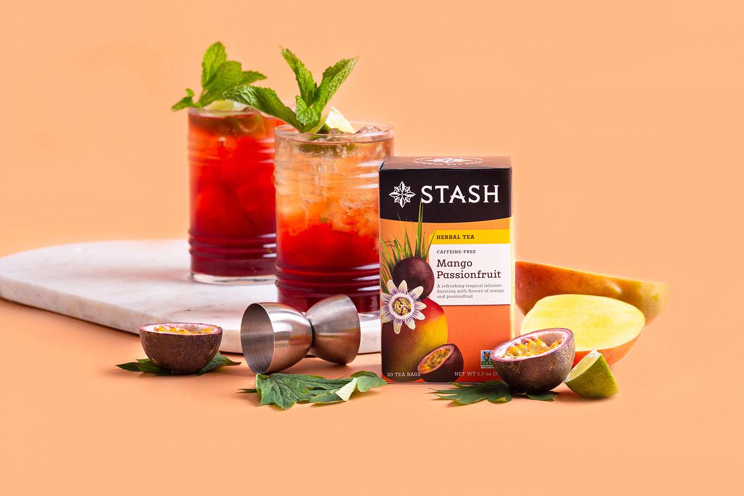 Mango Passionfruit Hard Seltzer Recipe | Stash Tea – Stash Tea Canada
