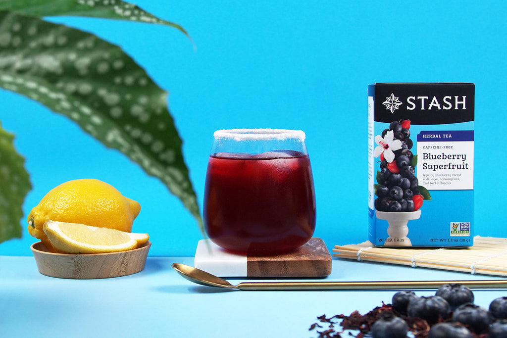 Blueberry Lemonade Cocktail Recipe | Stash Tea – Stash Tea Canada