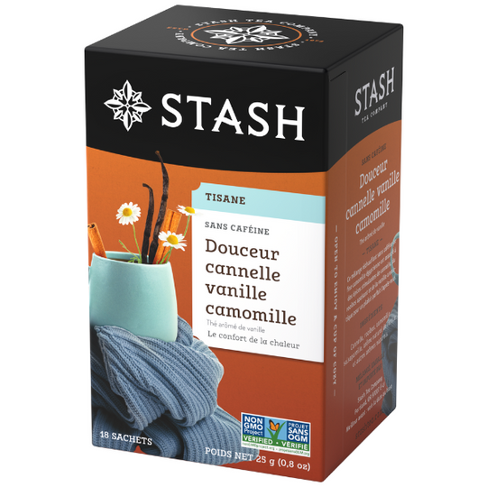Cozy Cinnamon Vanilla Chamomile – Stash Tea Canada