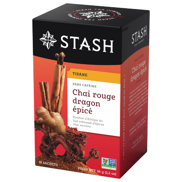 Spice Dragon Red Chai Herbal Tea – Stash Tea Canada